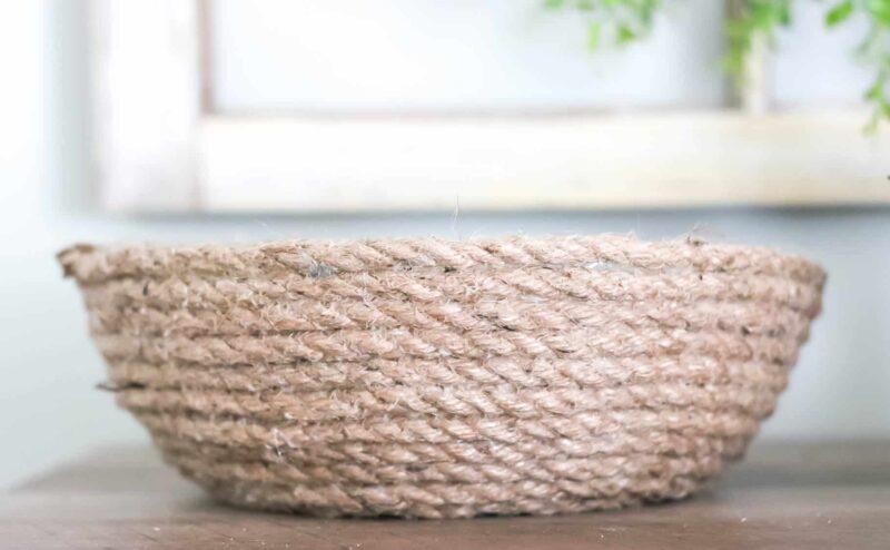 DIY | Rope Bowl - Cottage On Bunker Hill