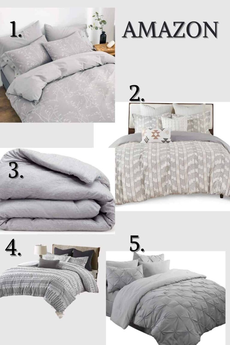 20 Gray Bedding Finds - Cottage On Bunker Hill