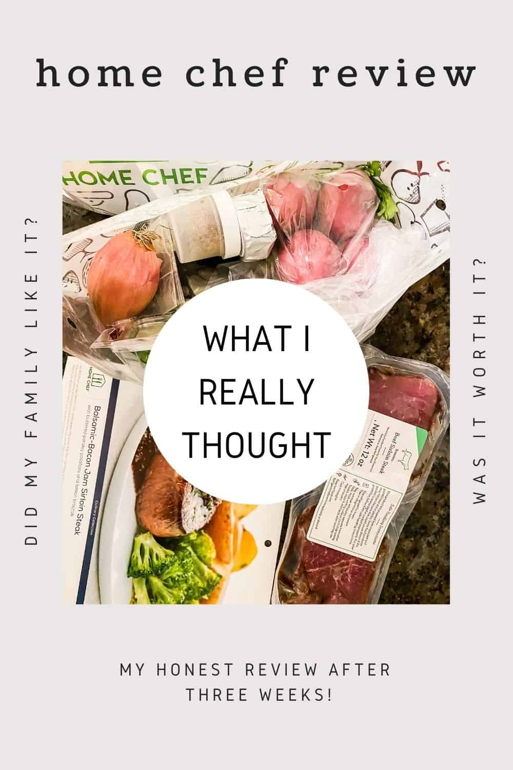 Home Chef Review - Cottage On Bunker Hill