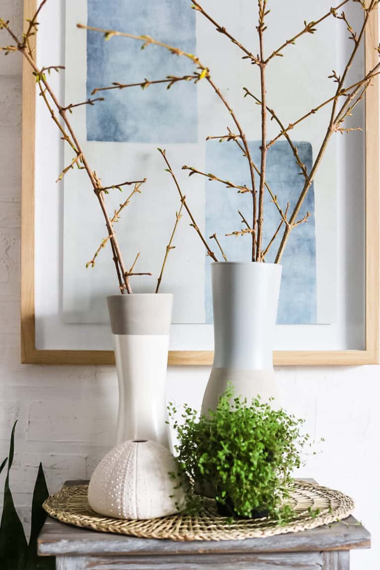 Stylish Ways To Upcycle Old Vases - Cottage On Bunker Hill