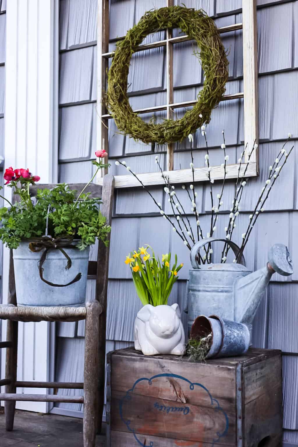 Freshen Up Your Porch for Spring with Flea Market and Thrifted Finds ...