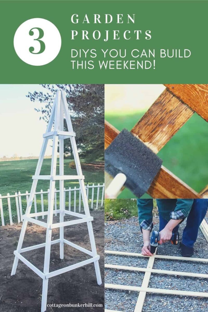 DIY Projects To Make For Your Garden - Cottage On Bunker Hill