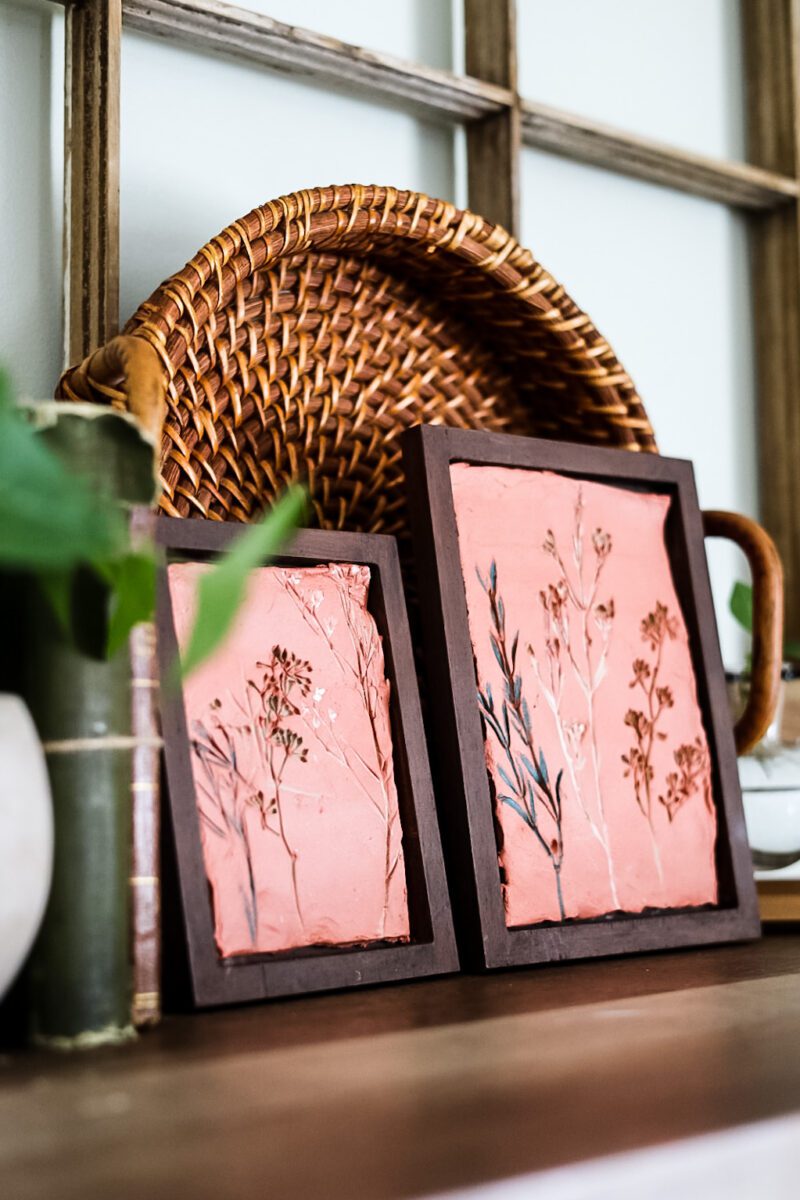 From Garden to Art: Craft Your Own Pressed Flower Clay Decor - Cottage ...