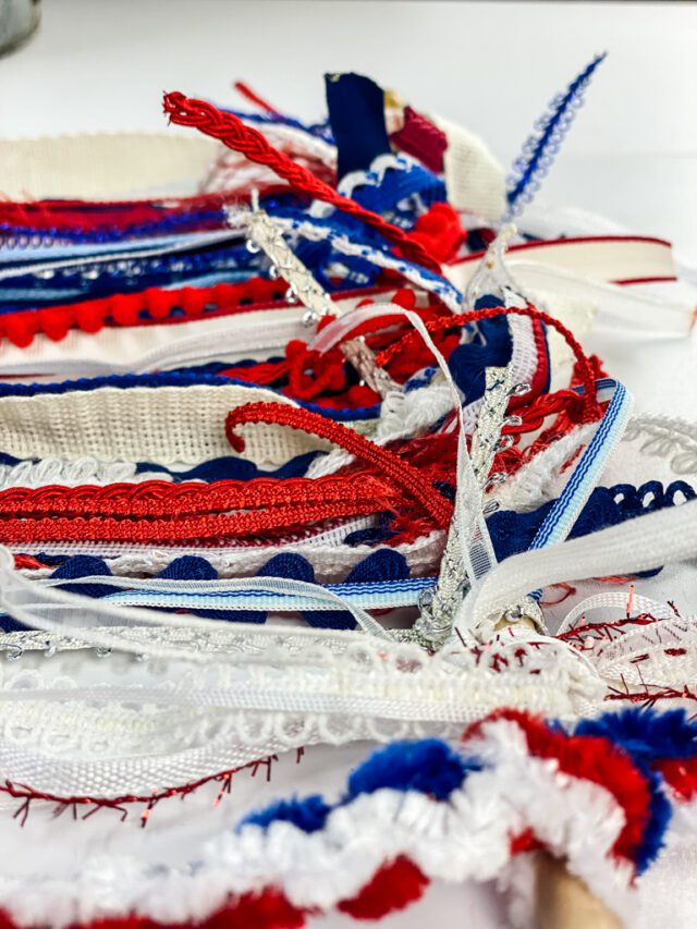 Celebrate in Style: How to Make a DIY Ribbon Flag in Under An Hour ...