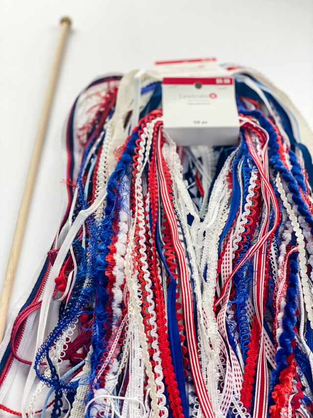 Celebrate in Style: How to Make a DIY Ribbon Flag in Under An Hour ...