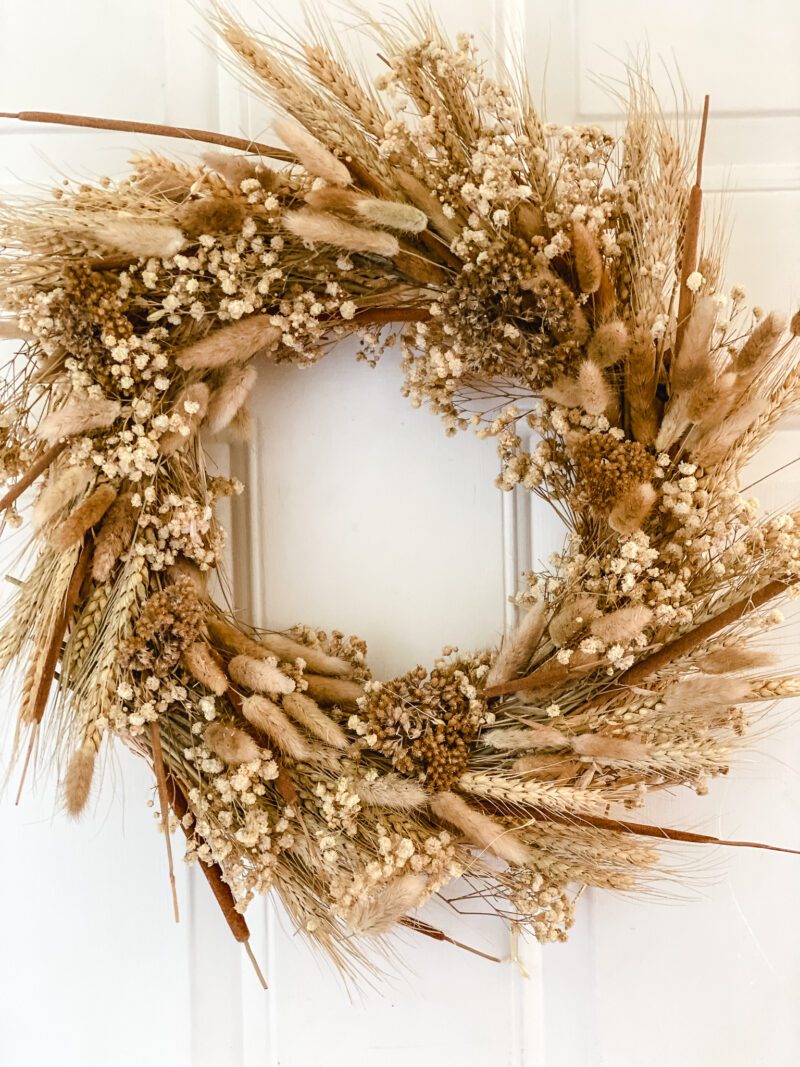DIY Easy and Beautiful Dried Flower Ornaments - Cottage On Bunker Hill