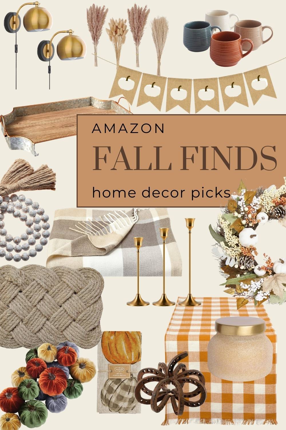 Amazon Fall Home Decor Finds - Cottage On Bunker Hill