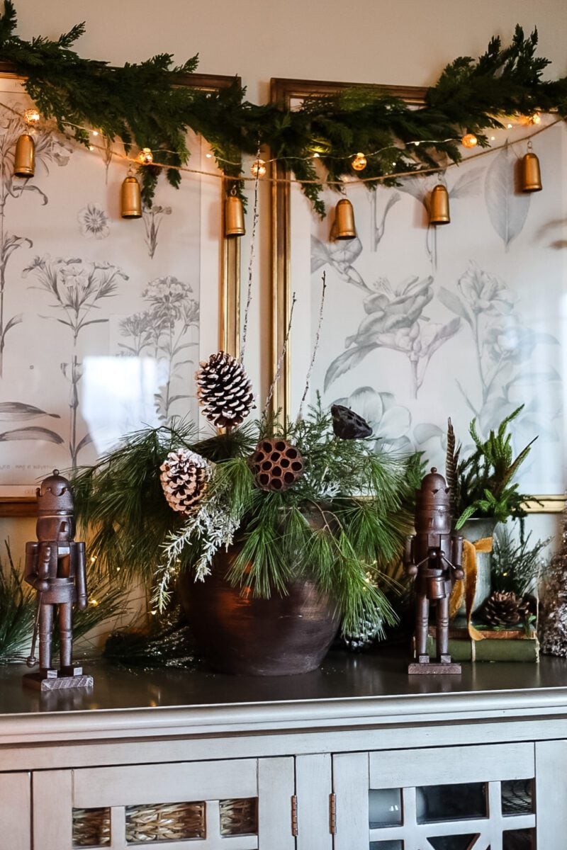 DIY Mini Pine Cone Christmas Tree - Cottage On Bunker Hill