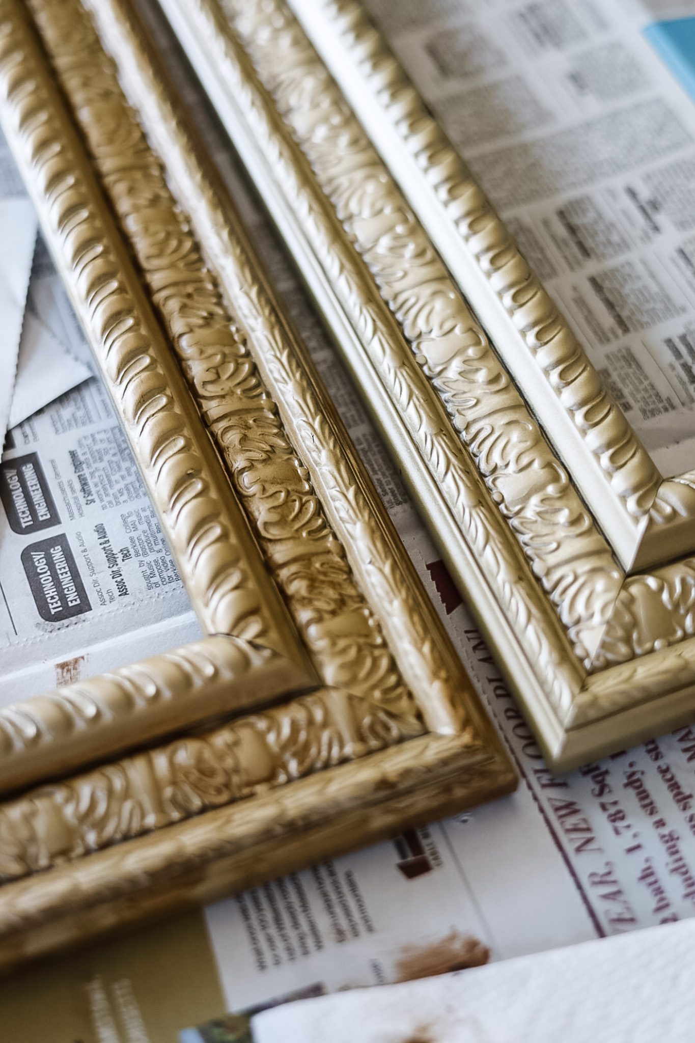 Old Style Picture Frames