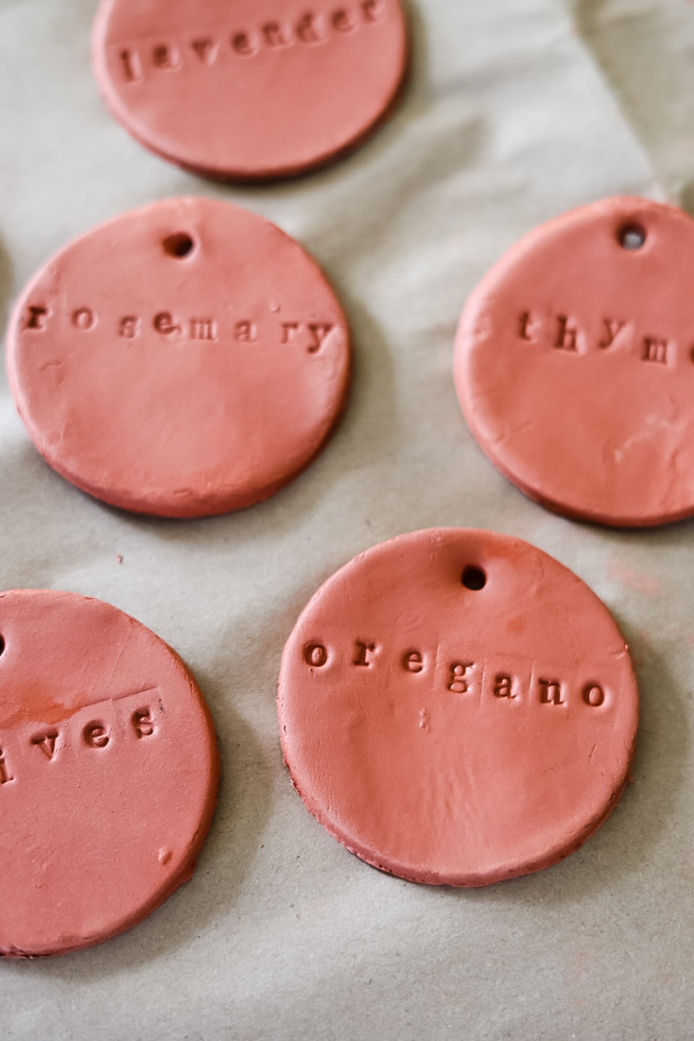 DIY Clay Plant Markers: Easy, Custom & Charming Garden Labels - Cottage ...