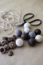 DIY Fall Decor: Crafting Easy Felt Acorns for Garland and Ornaments ...