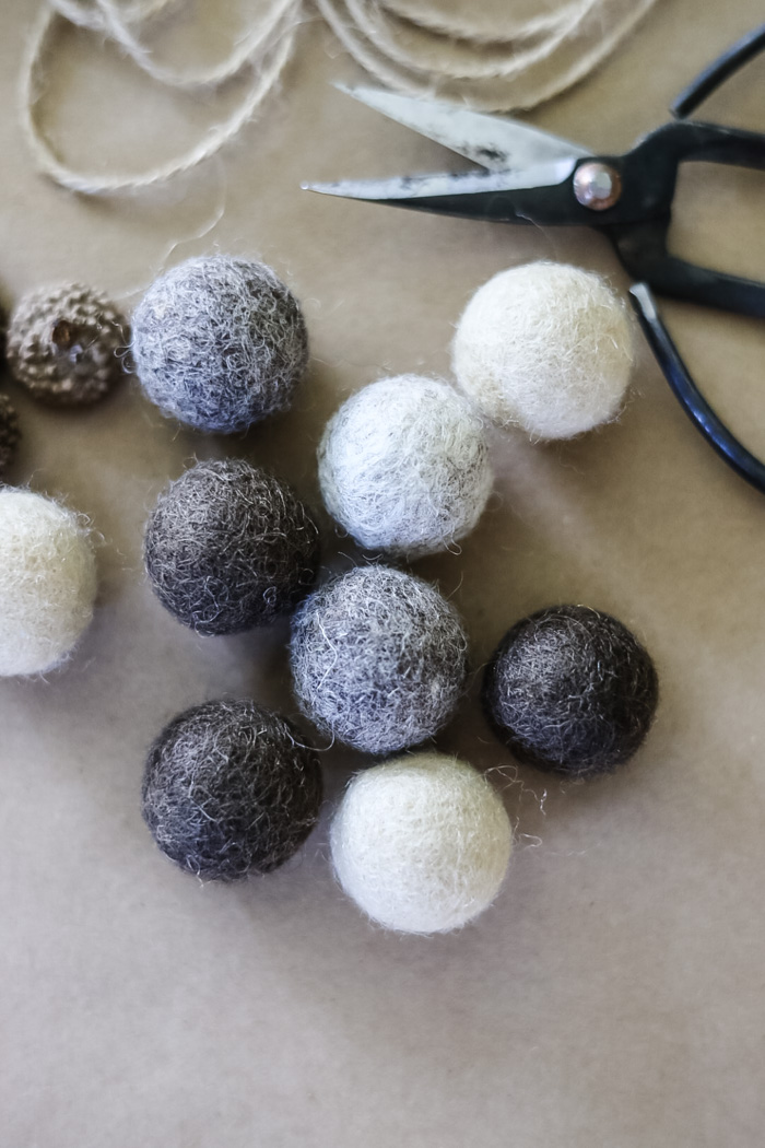 DIY Fall Decor: Crafting Easy Felt Acorns for Garland and Ornaments ...