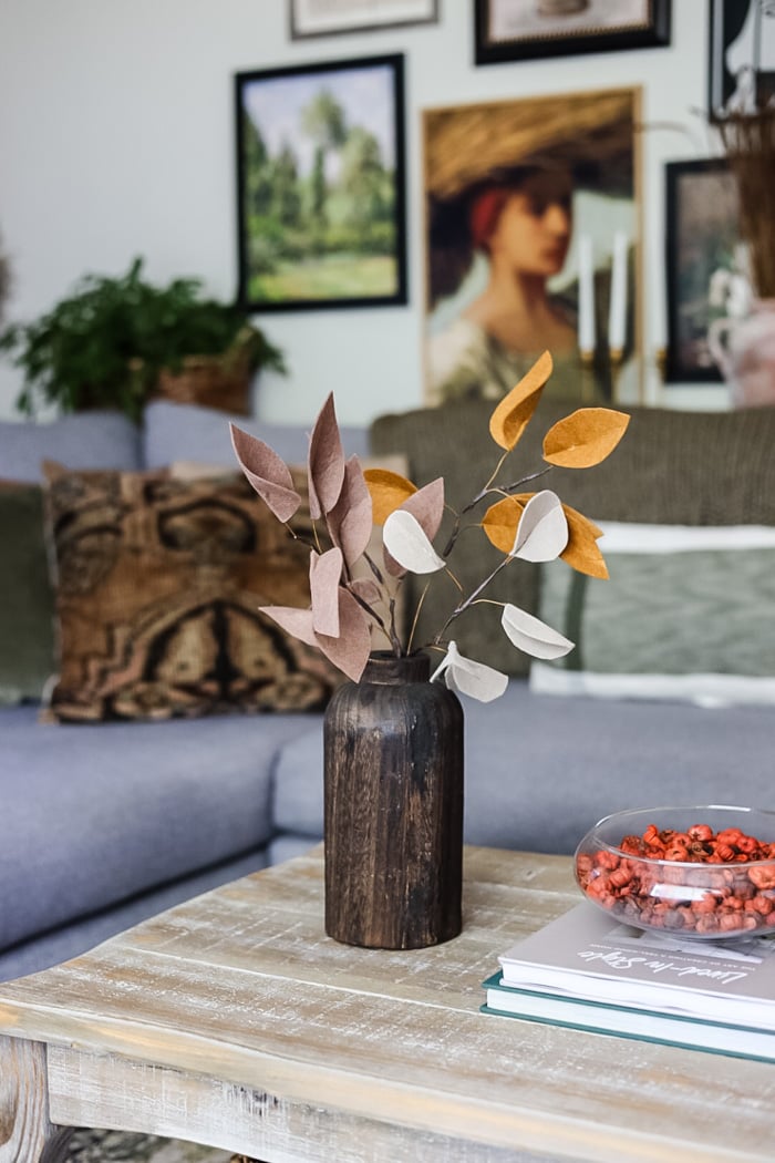 Felt Leaf Stems: A Quick and Easy Way to Add Fall Flair to Your Home ...
