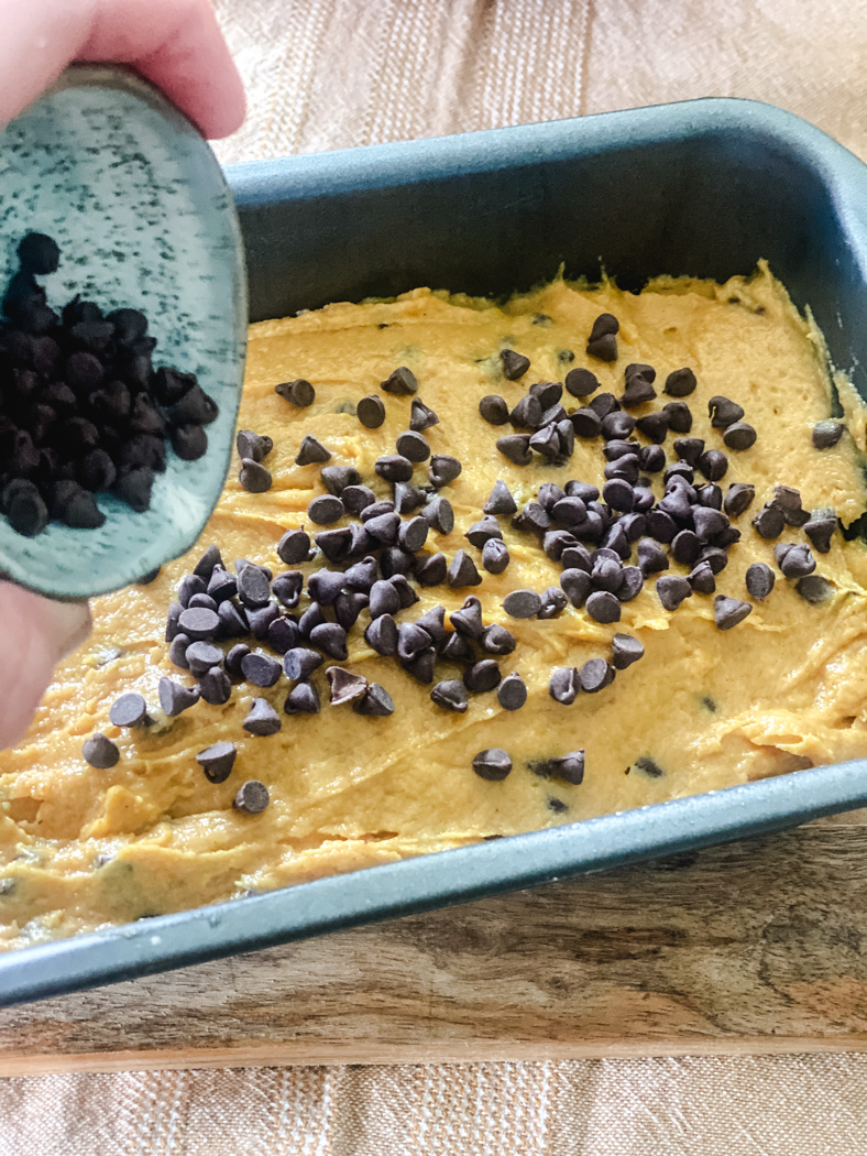 How to Make Chocolate Chip Pumpkin Bread from Scratch - Cottage On ...