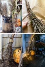 DIY Witch Broom: A Spooky Addition to Your Halloween Porch - Cottage On ...
