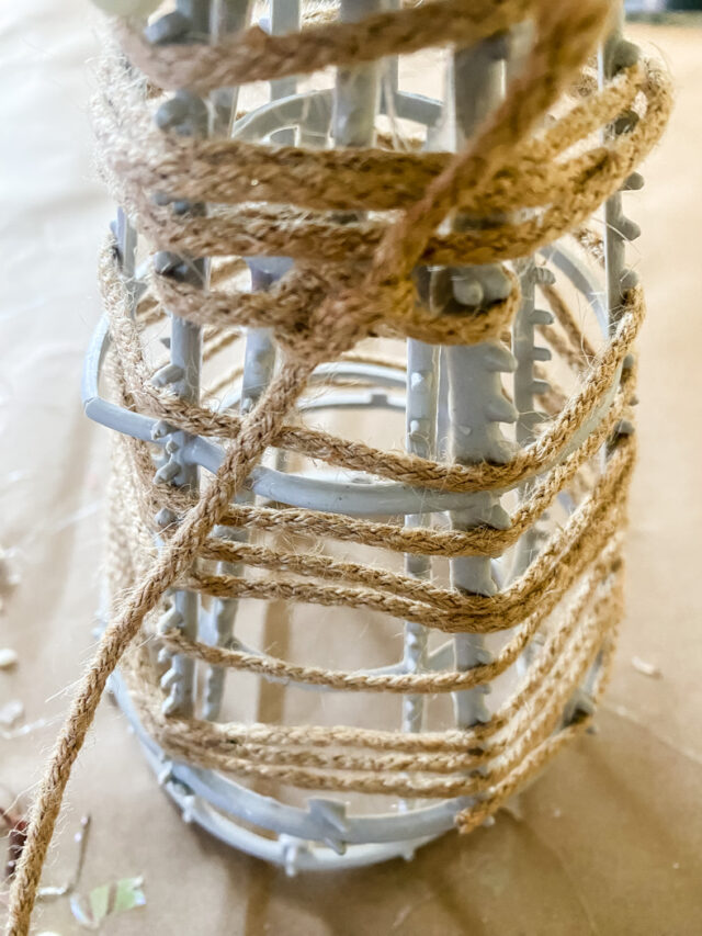 How to Make Gold Berry Topiary Trees from Dollar Tree Tinsel Trees ...