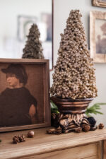 How to Make Gold Berry Topiary Trees from Dollar Tree Tinsel Trees ...