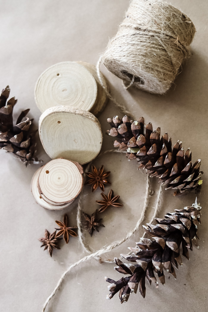 Create Your Own Rustic Christmas Ornaments with Wood Slices and ...