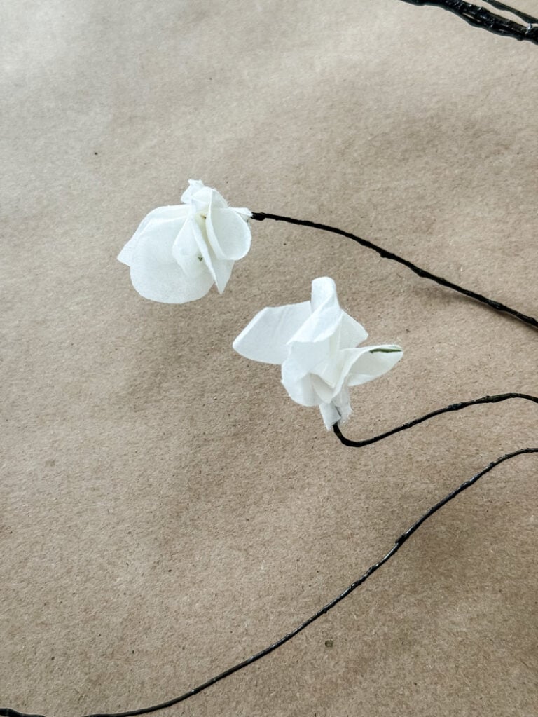 Shh, They're Not Real! Springtime Branches with DIY Paper Blossoms ...