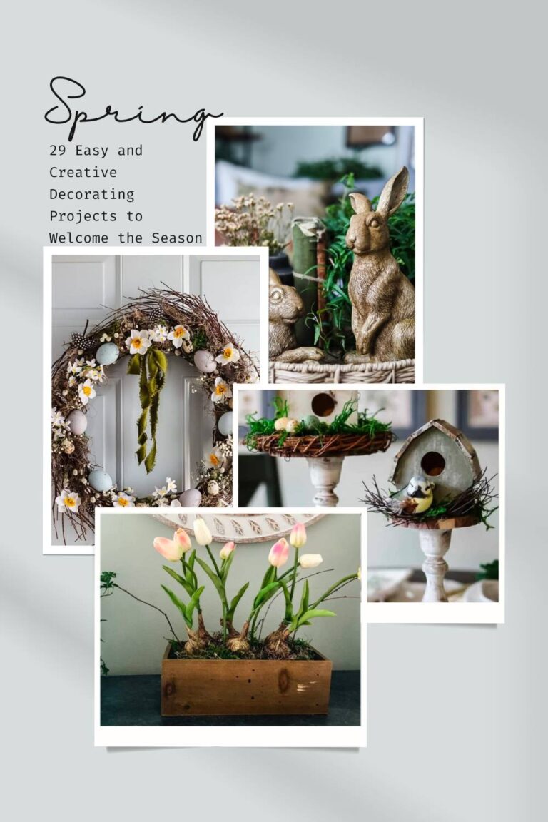 Spring Into DIY: 29 Easy and Creative Decorating Projects to Welcome ...