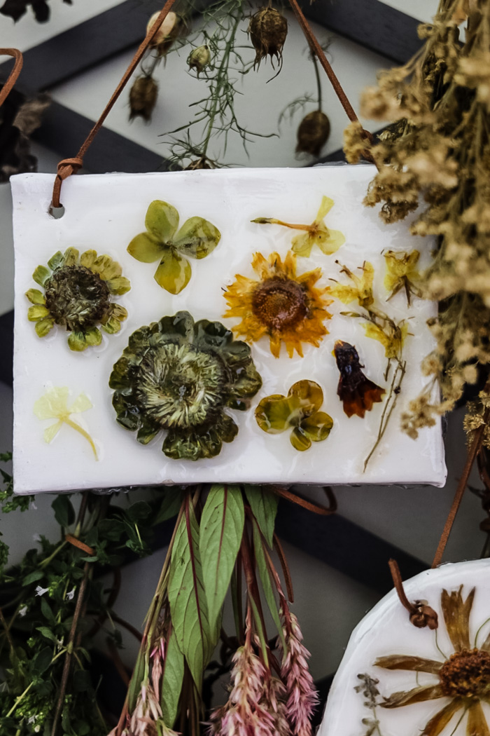 From Garden to Art: Craft Your Own Pressed Flower Clay Decor - Cottage ...