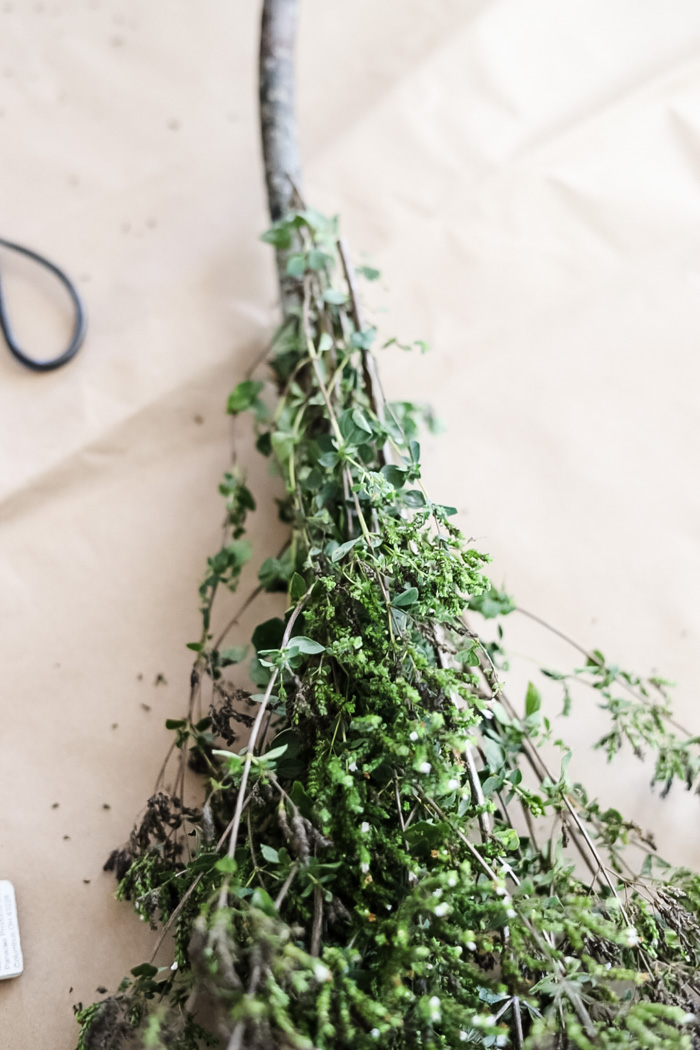Blooming Broom Magic: A Floral Twist on a Classic Halloween Decoration ...