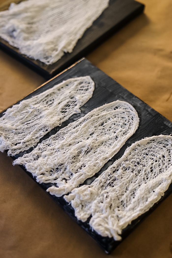 Spooky Sweet: DIY Floating Ghost Canvas - Cottage On Bunker Hill