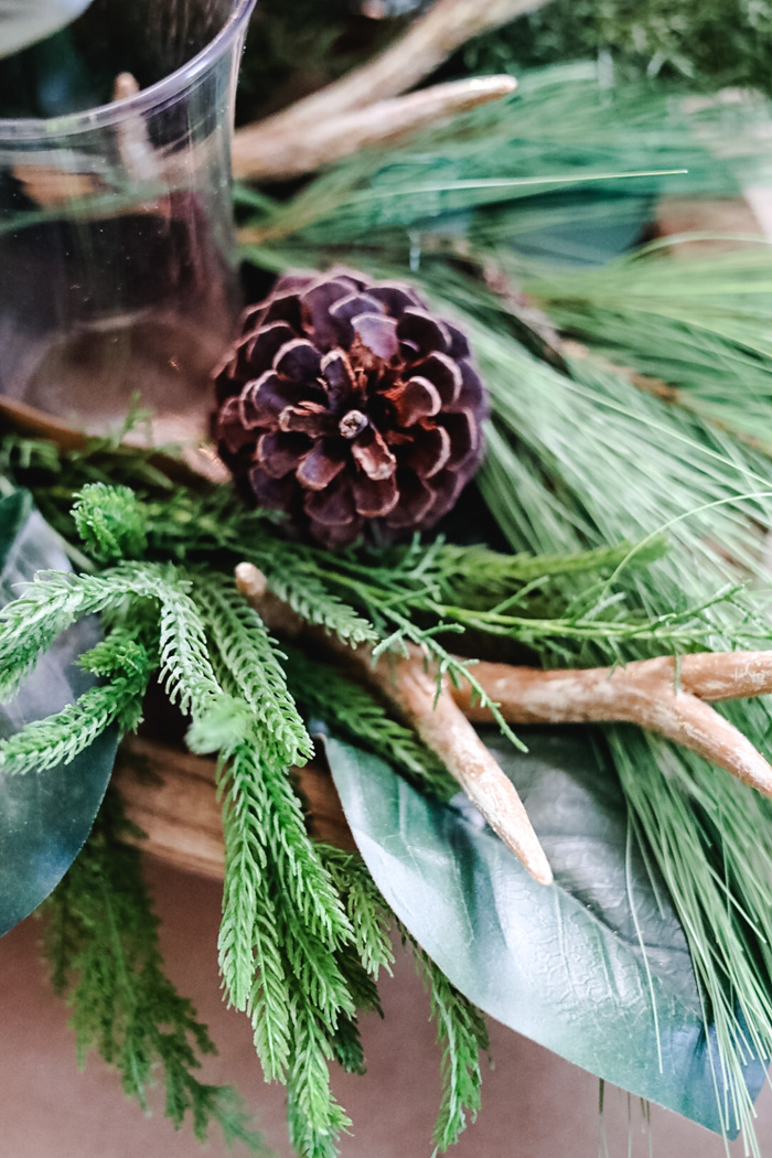 Winter Wonderland Centerpiece: A Rustic DIY Delight - Cottage On Bunker ...