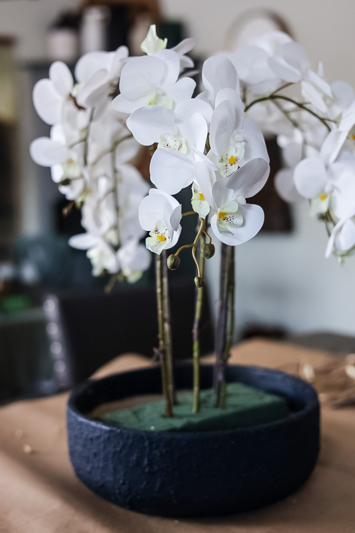 Luxe for Less: DIY Orchid Arrangement & Planter - Cottage On Bunker Hill