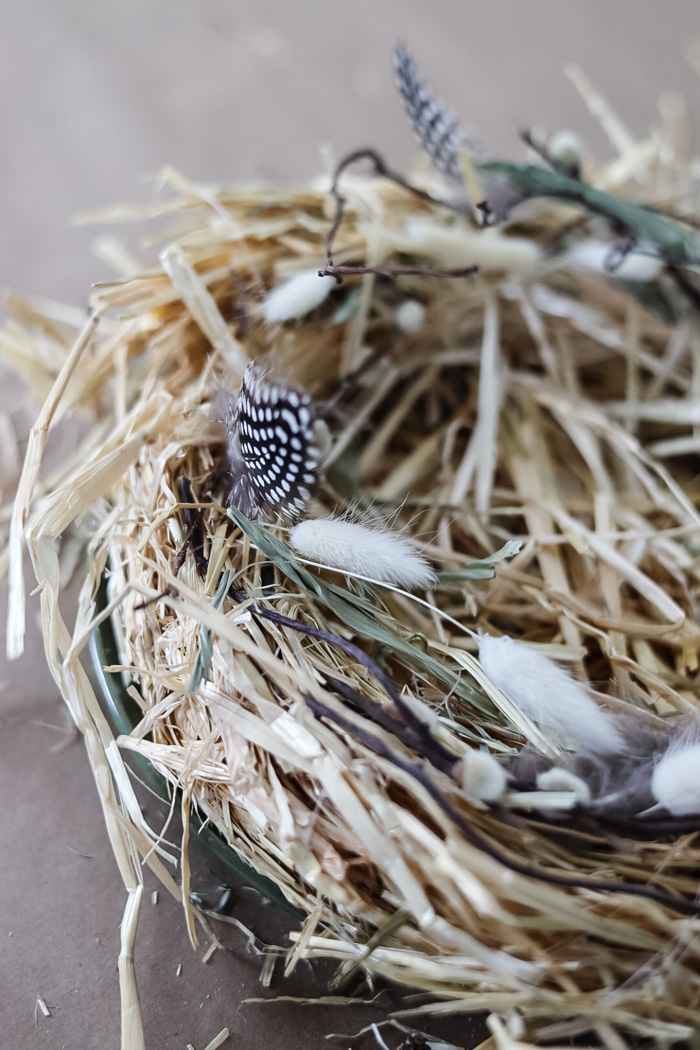 Bring Spring Indoors with This DIY Natural Bird's Nest - Cottage On ...