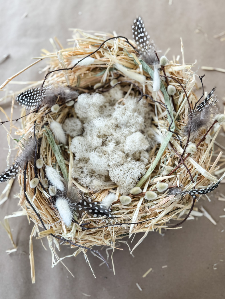Bring Spring Indoors with This DIY Natural Bird's Nest - Cottage On ...