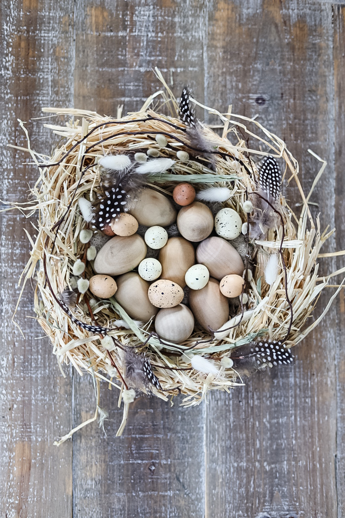 Bring Spring Indoors with This DIY Natural Bird's Nest - Cottage On ...