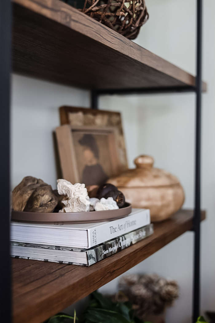 Secondhand Style: Decorating My Bookcase with Thrifted Finds - Cottage ...