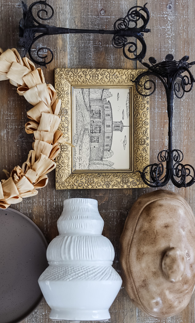 Secondhand Style: Decorating My Bookcase with Thrifted Finds - Cottage ...