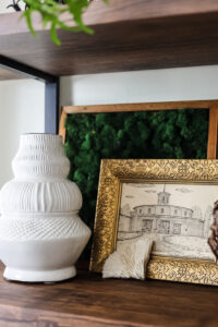 Secondhand Style: Decorating My Bookcase with Thrifted Finds - Cottage ...