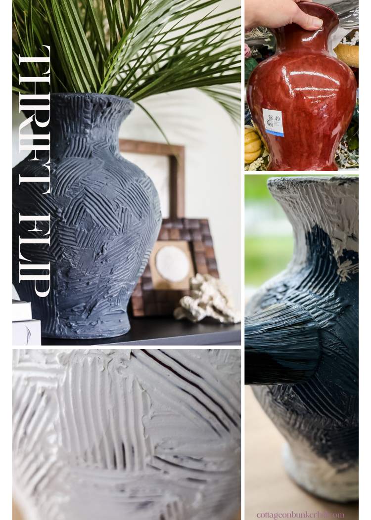 No One Will Guess This $6 Vase Was Thrifted (DIY Hack) - Cottage On ...