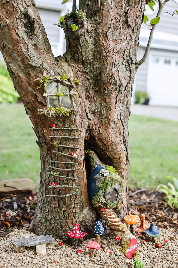 Whimsical Fairy Tree Garden: A DIY Project for a Magical Yard - Cottage ...