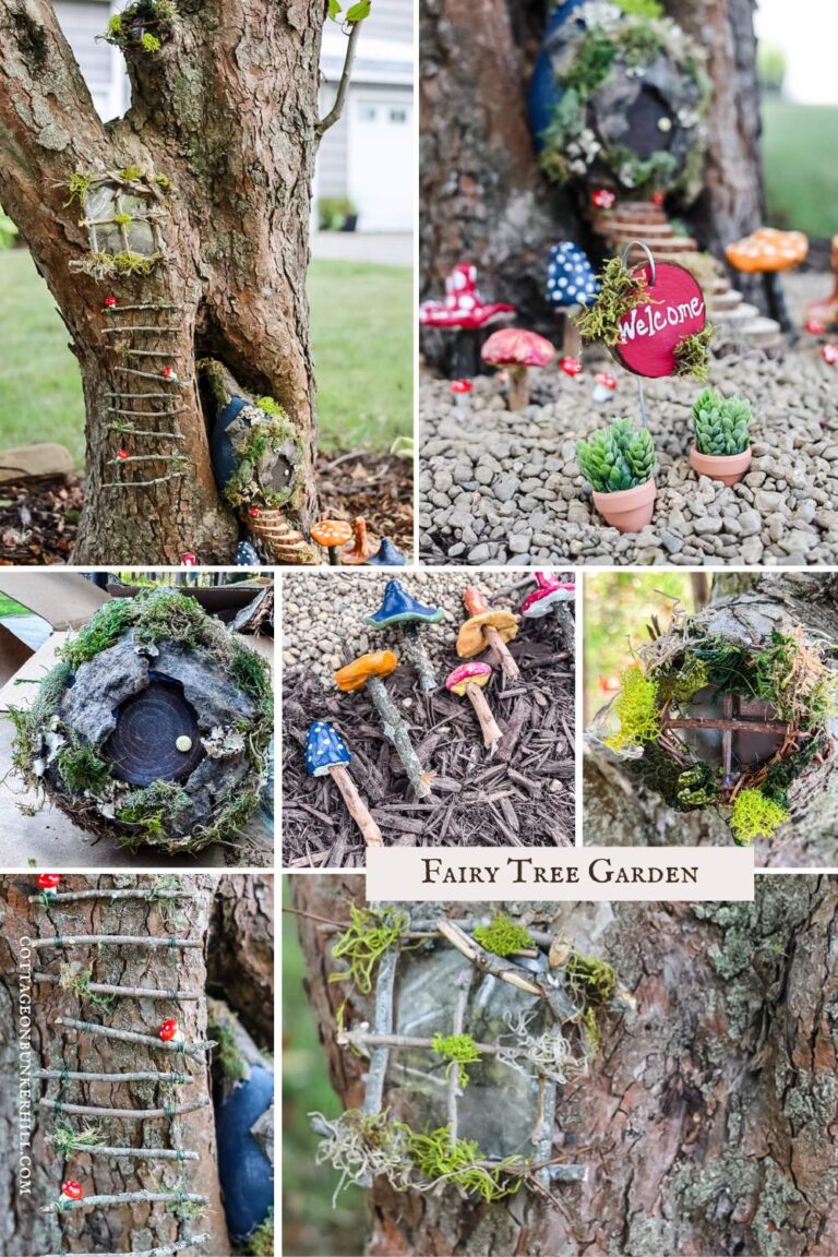 Whimsical Fairy Tree Garden: A DIY Project for a Magical Yard - Cottage ...