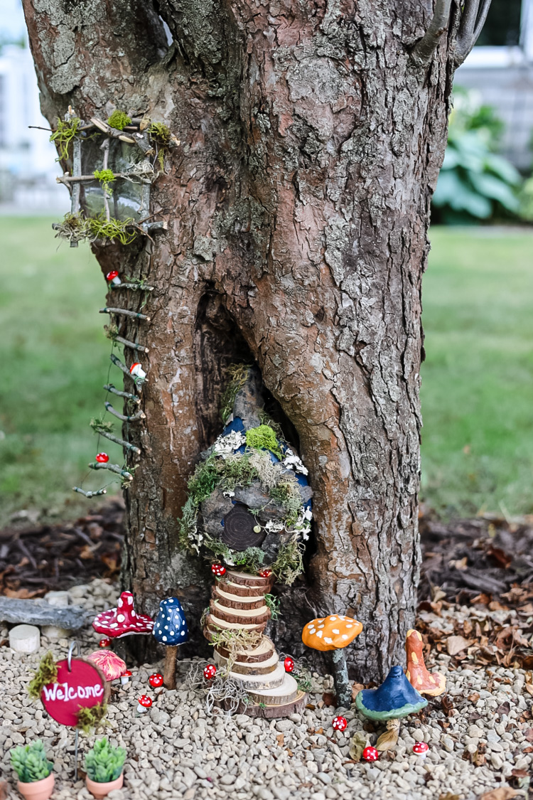 Whimsical Fairy Tree Garden: A DIY Project for a Magical Yard - Cottage ...