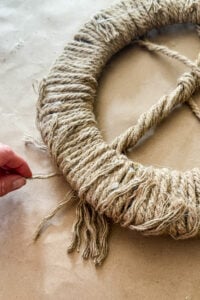 Branching Out: DIY Rope Tree of Life Wreath - Cottage On Bunker Hill